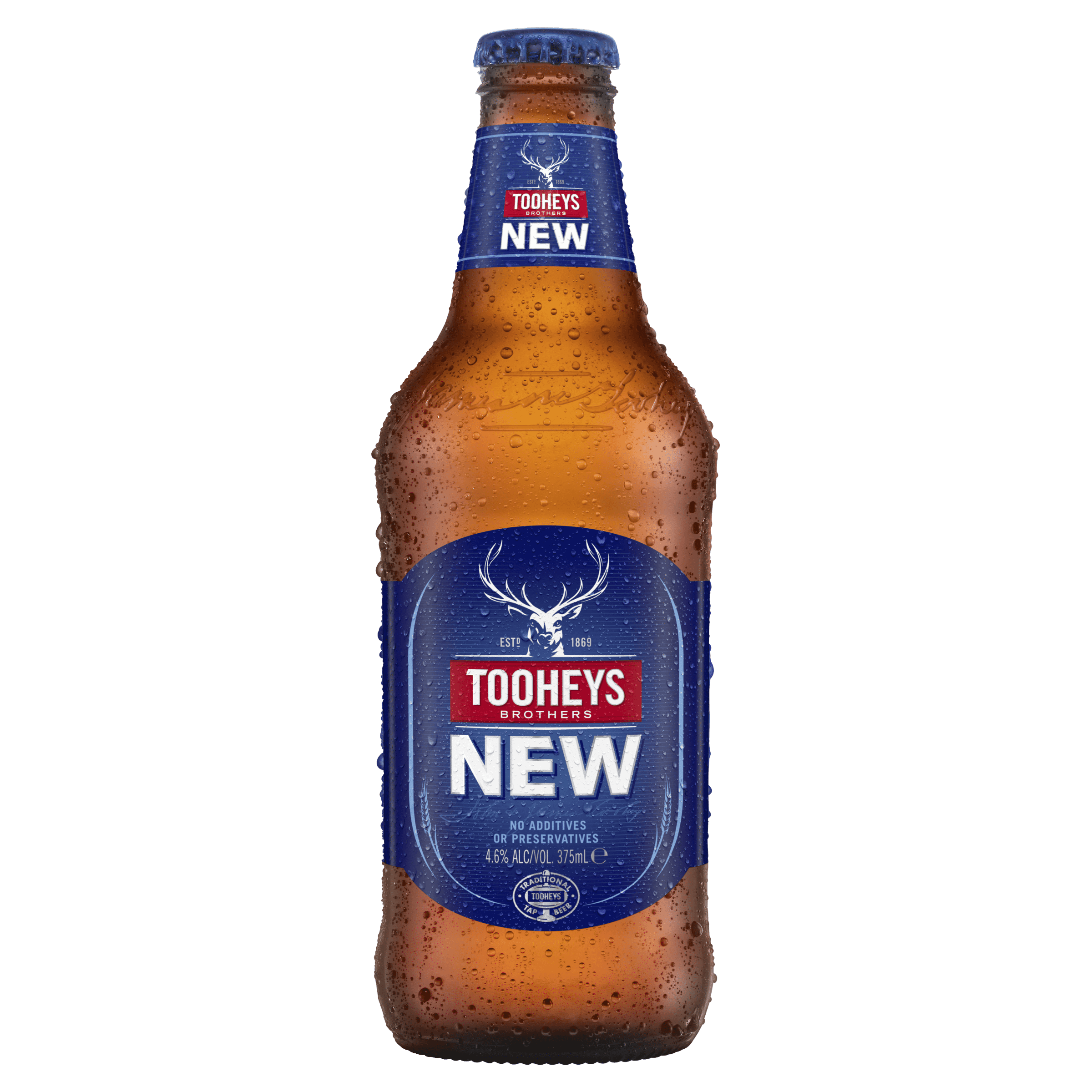 Tooheys New 375mL Bottle | Classic Australian Lager | Bathirst Liq ...
